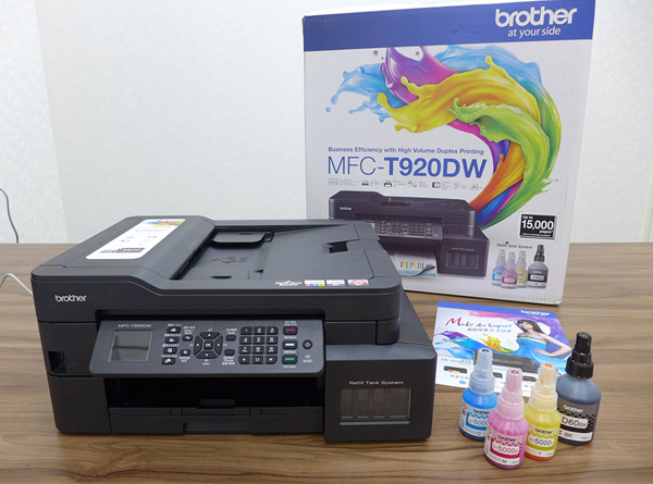 Brother MFC-T920DW 威力印全新一代大連供事務機 開箱實測 | NOVA資訊廣場