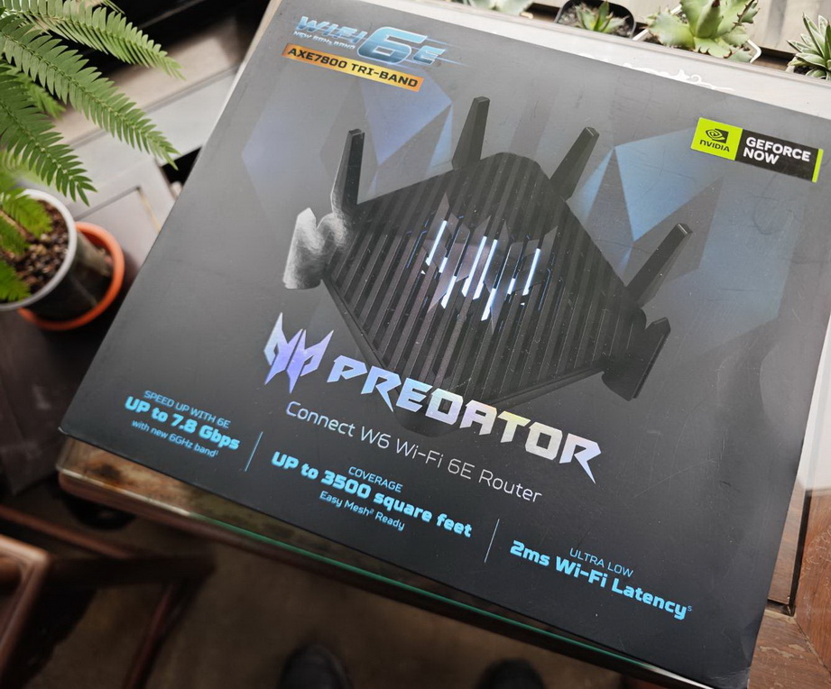 Acer Predator Connect W6 電競三頻路由器開箱 | NOVA資訊廣場