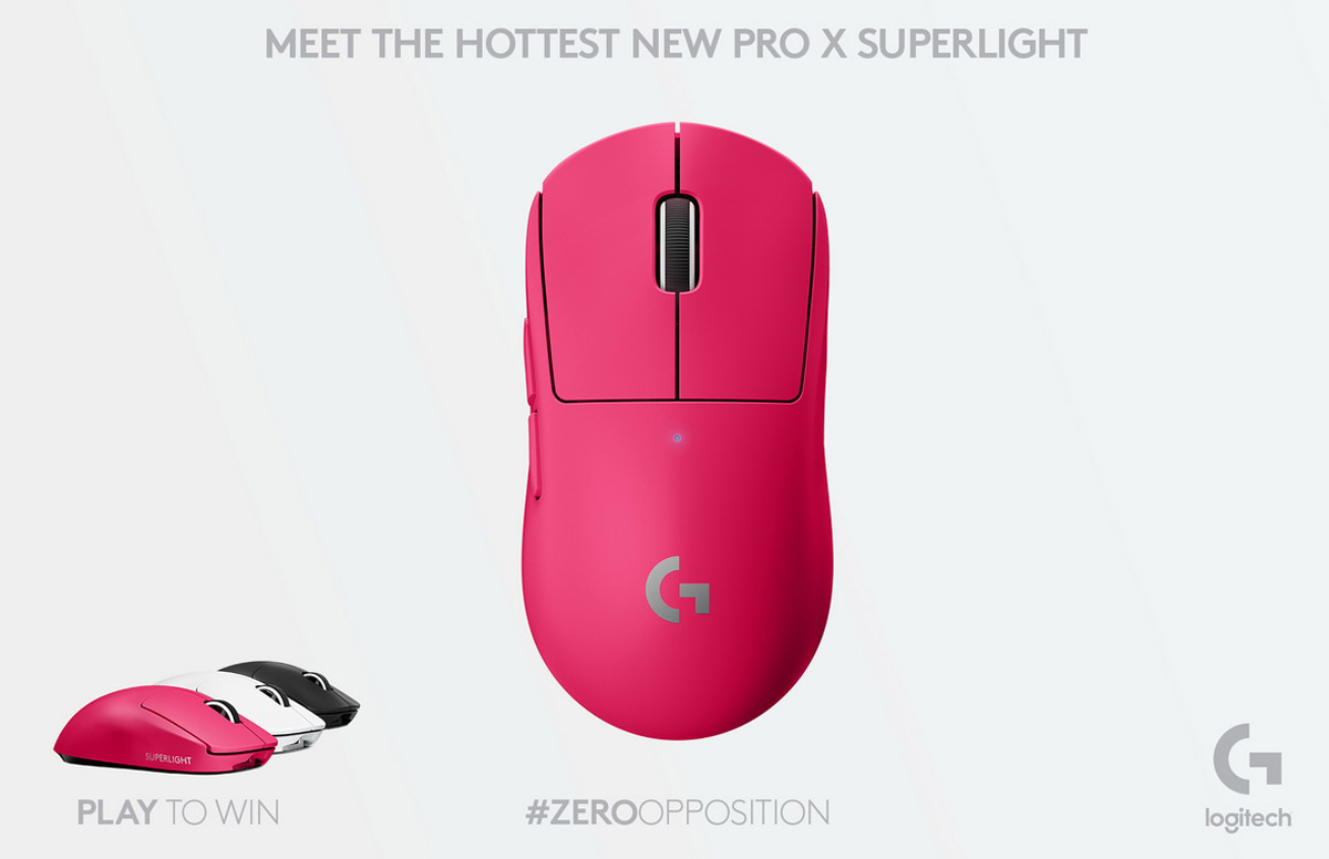 Logitech PRO X Superlight 桃紅限定色、POP Mouse、MX Keys mini全台首發 | NOVA資訊廣場